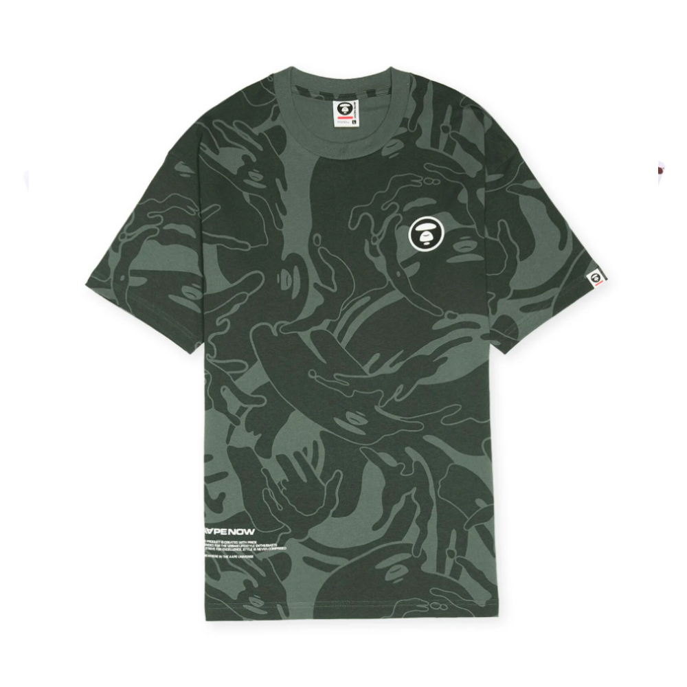 AAPE By A Bathing Ape Camo Badge Tee – Swest Kicks