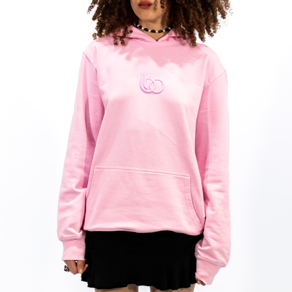 BIGTYNSONLY Pink Essential Hoodie 'Believer Angel Print' – Swest Kicks