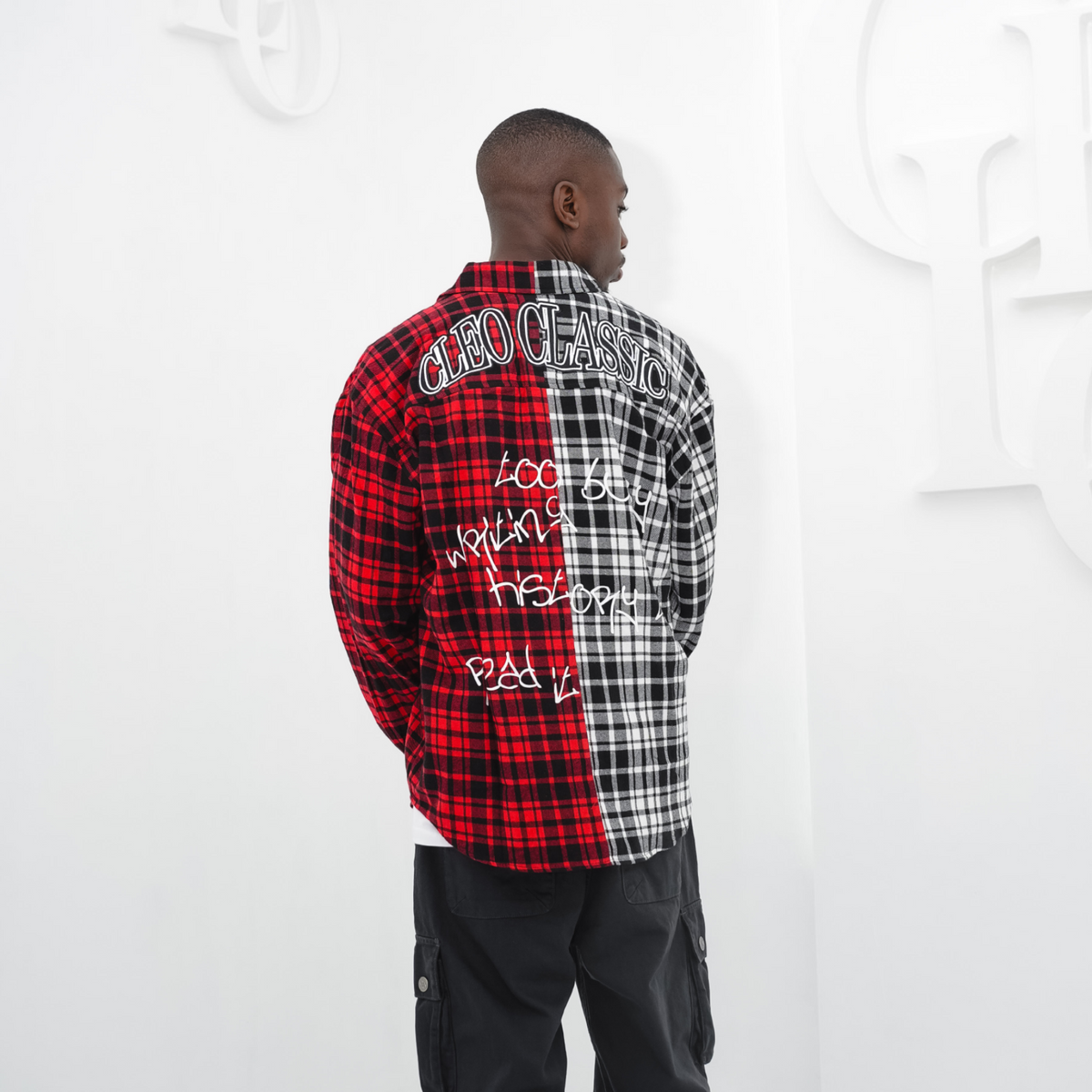 CLEO Classic Gears Two-Tone Flannel Shirt – Swest Kicks