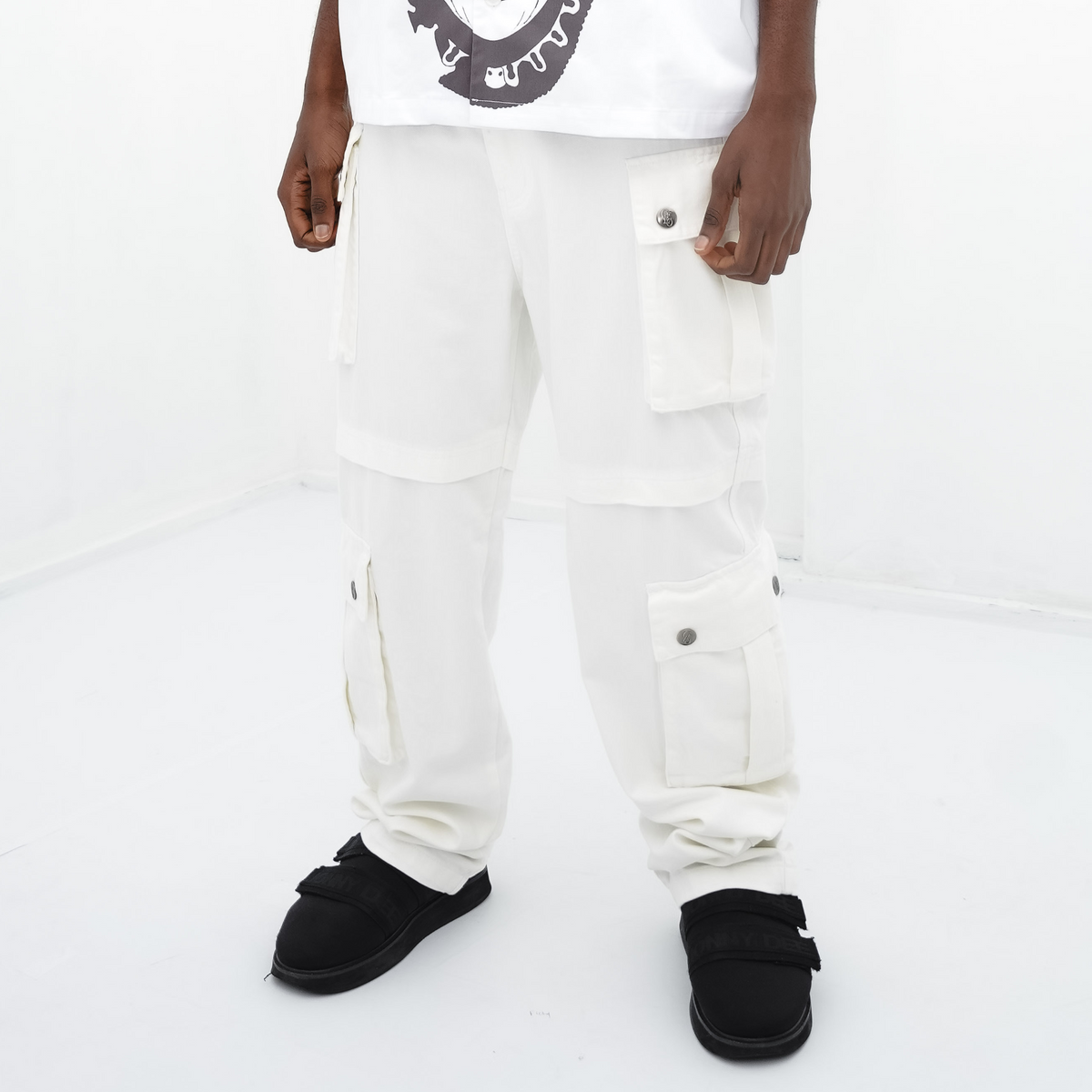 CLEO Classic Gears White Bowling Pants – Swest Kicks