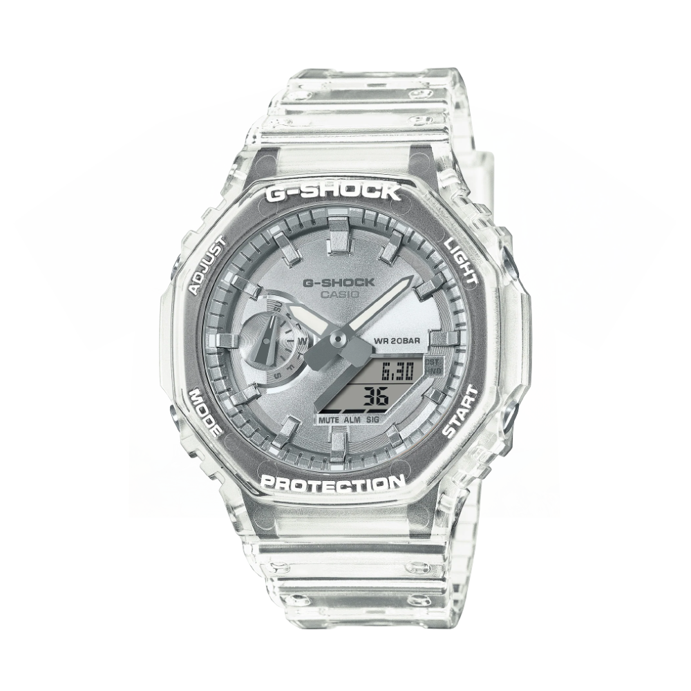 Casio G-SHOCK Ana-Digi Watch 'Transparent Metallic Silver' – Swest Kicks
