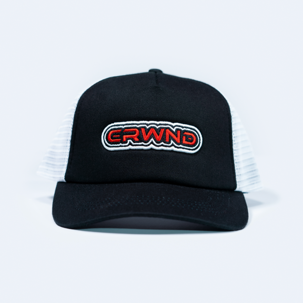 CrownedGear Exclusive Black CRWND Trucker Cap – Swest Kicks