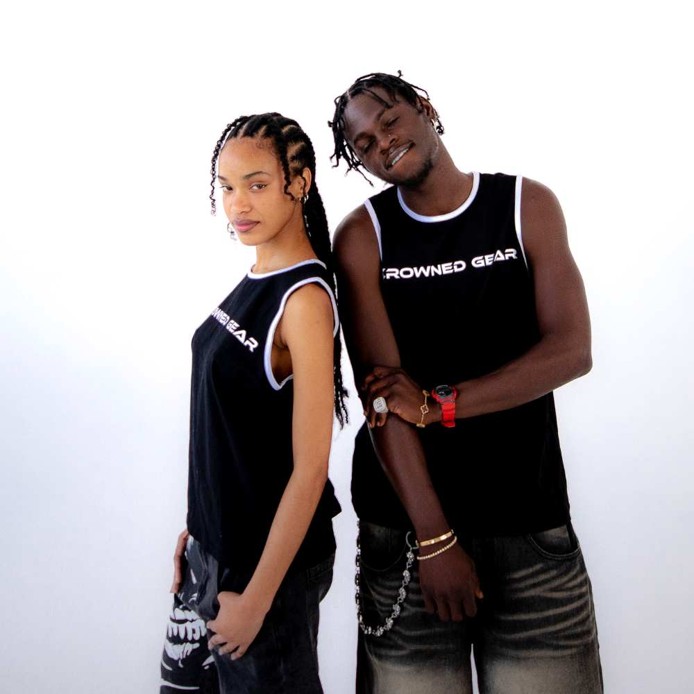 CrownedGear Renaissance Black Vest – Swest Kicks