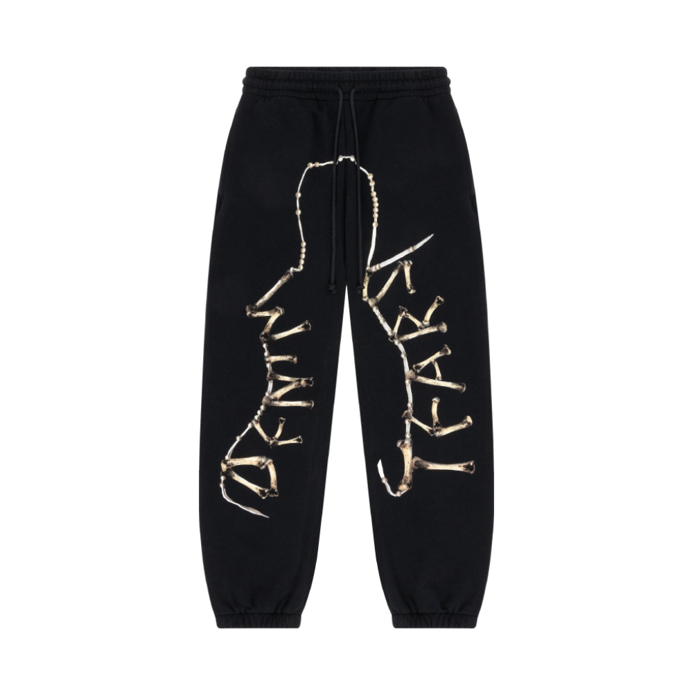 Denim Tears Chicken Bone Sweatpants Black – Swest Kicks