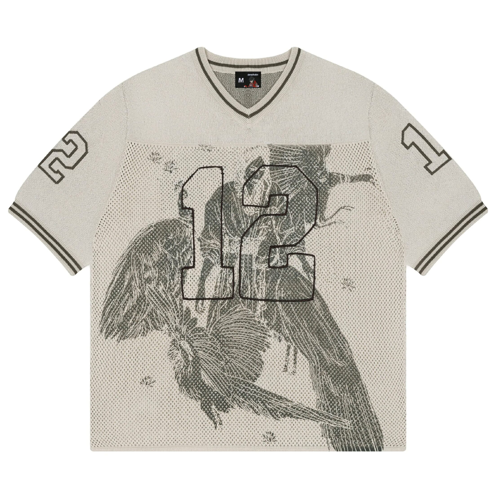 Derschutze Sashiko V2 Knit Jersey ‘Beige’ – Swest Kicks