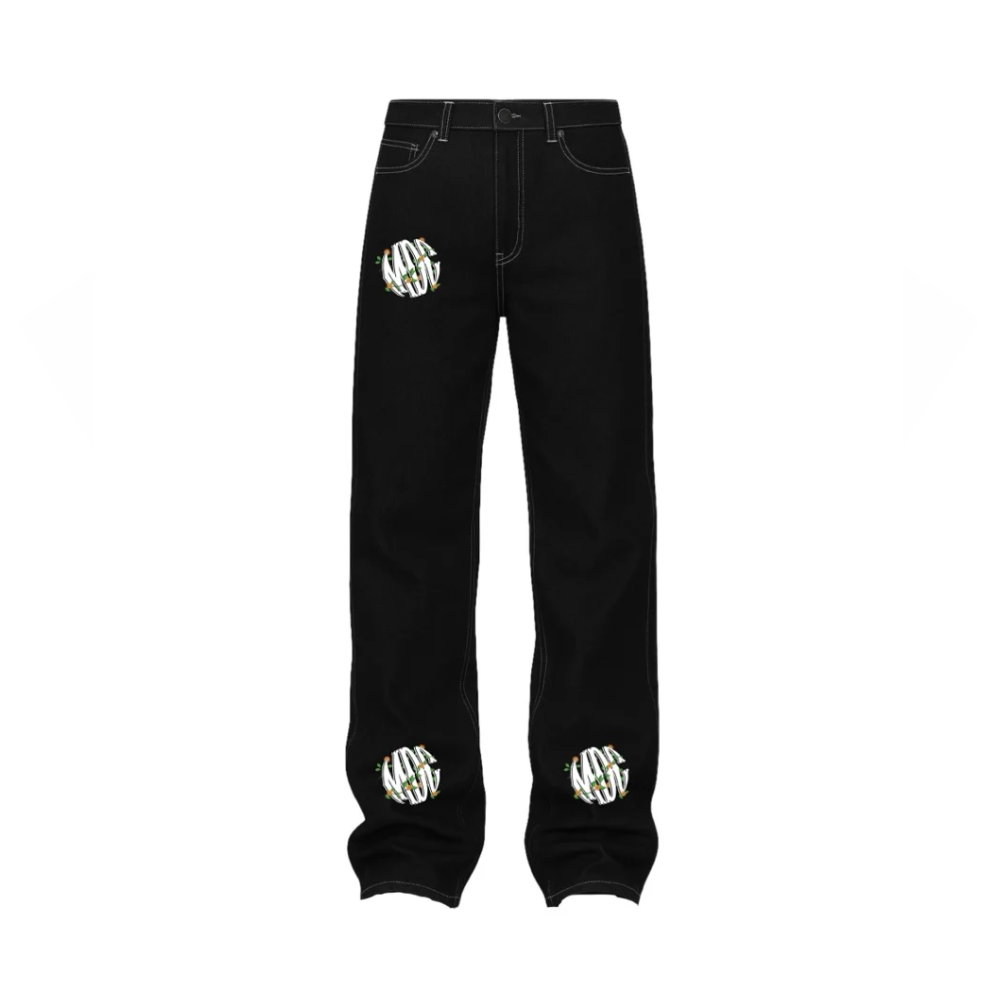 Maro Design Clothing Black Denim Pants – Swest Kicks