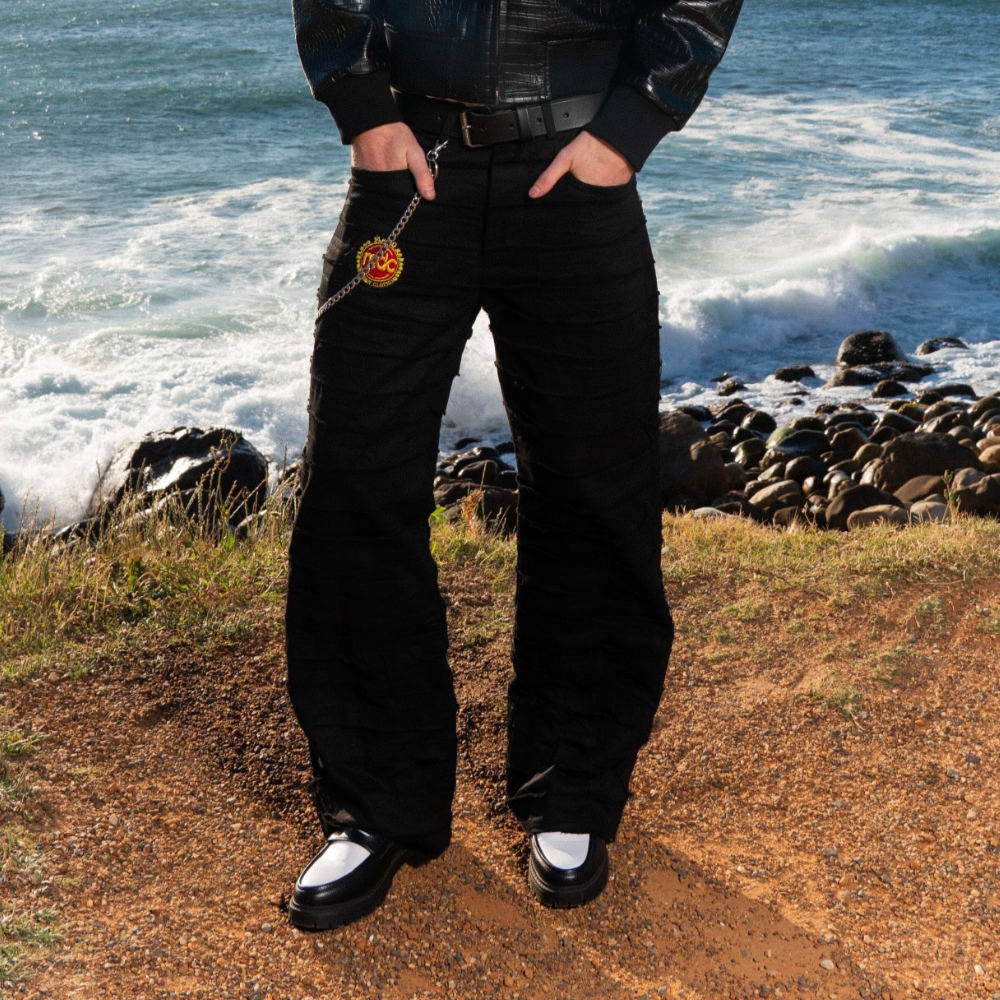 Maro Design Clothing MDC Black Denim Pants – Swest Kicks